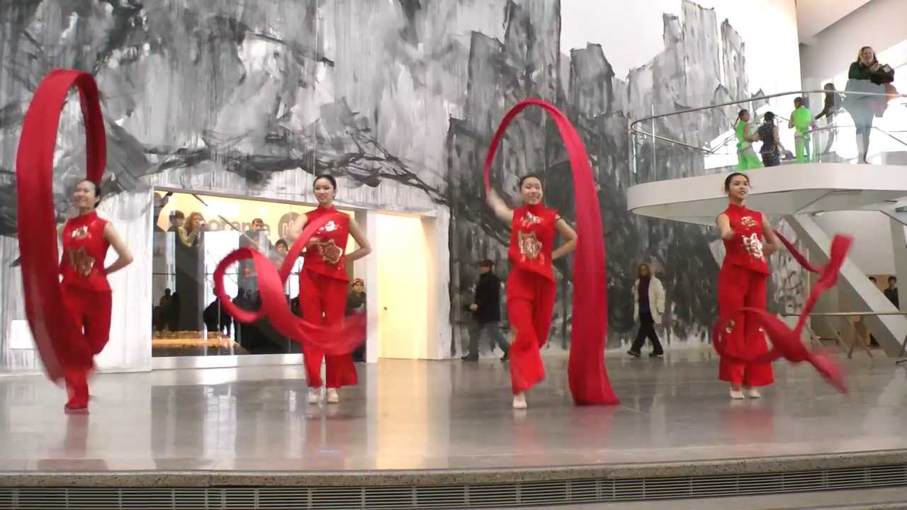 Ribbon Dance Finale - NYCCC @ Queens Museum of Art 1-26-14 - YouTube