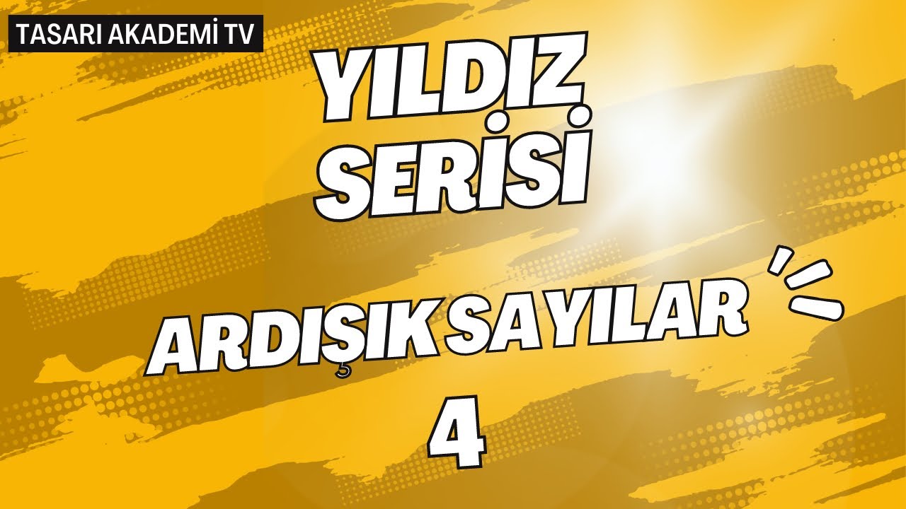 YILDIZ SERİSİ | MATEMATİK - ARDAŞIK SAYILAR - TEST 4 - YouTube