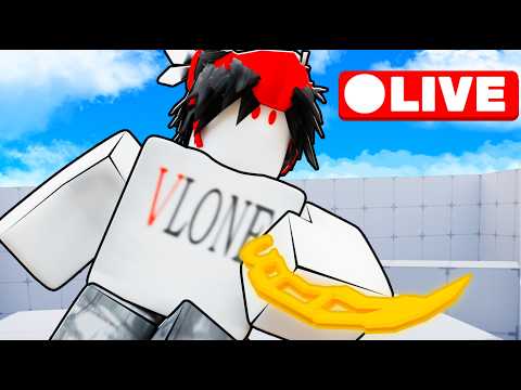 Using KNIFE Against My SUBSCRIBERS In Roblox Rivals! #rivals #roblox #short #shorts #live #stream