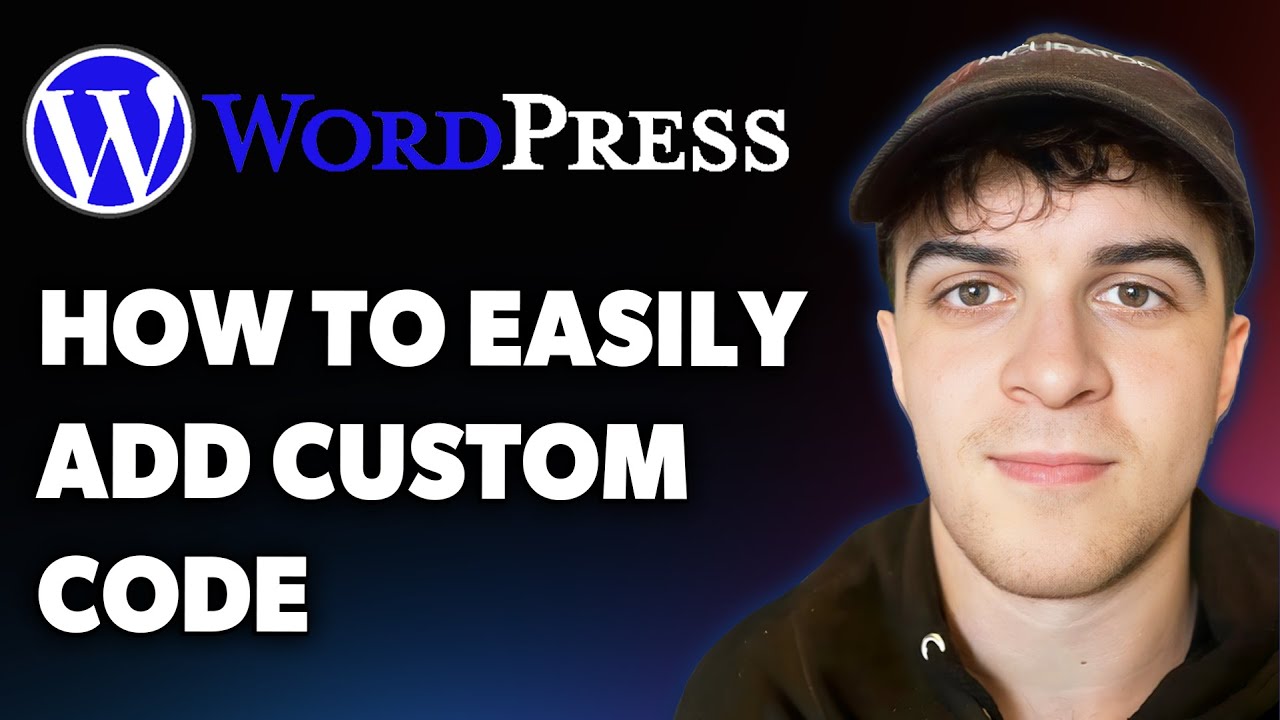 How To Easily Add Custom Code In Wordpress Full 2025 Guide YouTube How To Easily Add Custom Code In Wordpress Full 2025 Guide YouTube