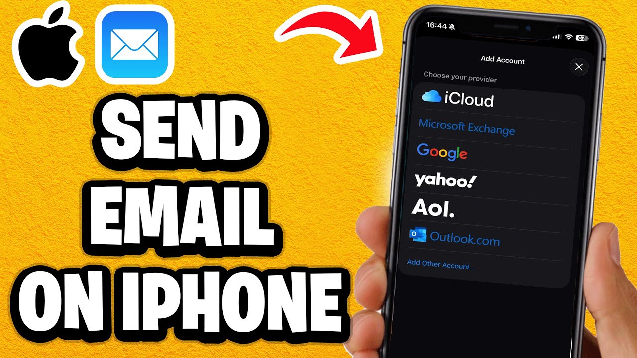 How To Send Email From iPhone - Fastest Guide - YouTube