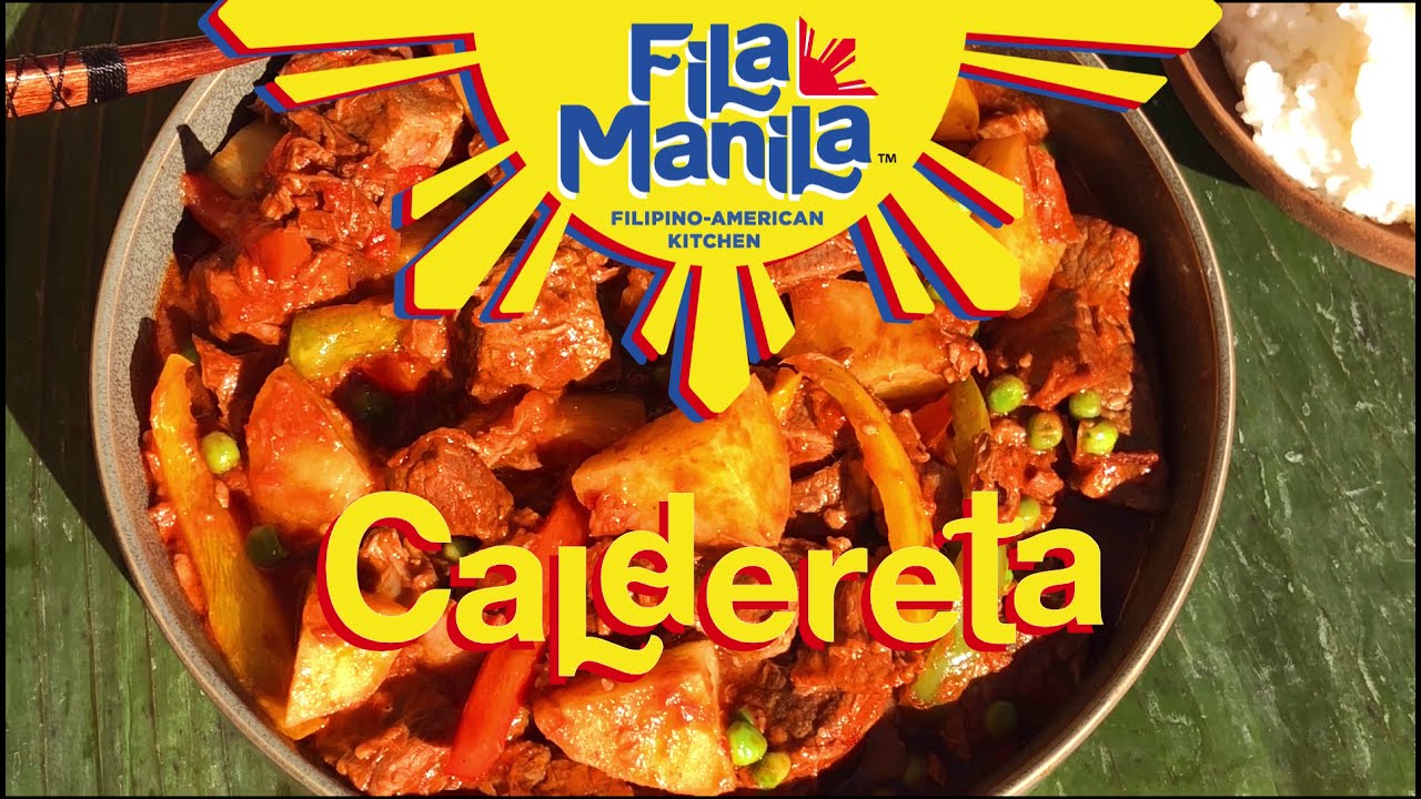 Filipino Caldereta by Fila Manila, Simple & Delicious - YouTube