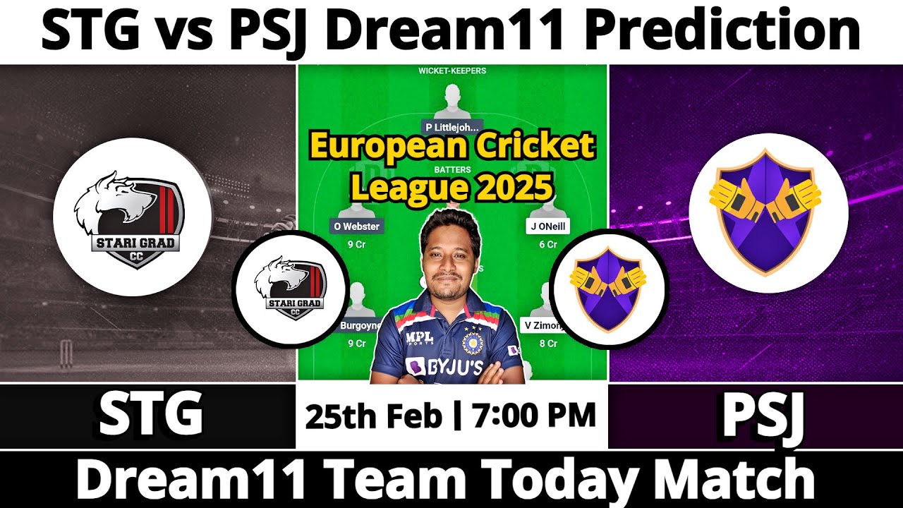 STG vs PSJ Dream11 Prediction | Dream11 Team Of Today Match | Dream11 ...