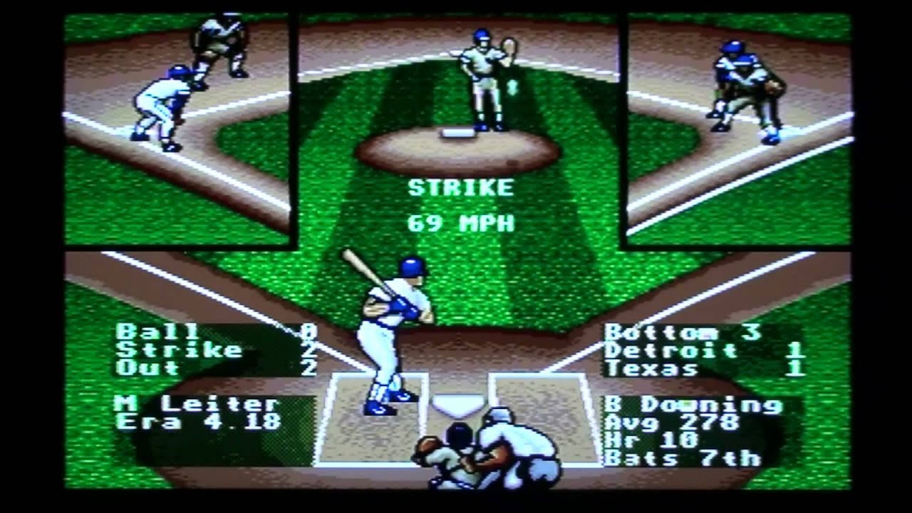 RBI Baseball 93 - Sega Genesis Review #443 (Retro Sunday) - YouTube