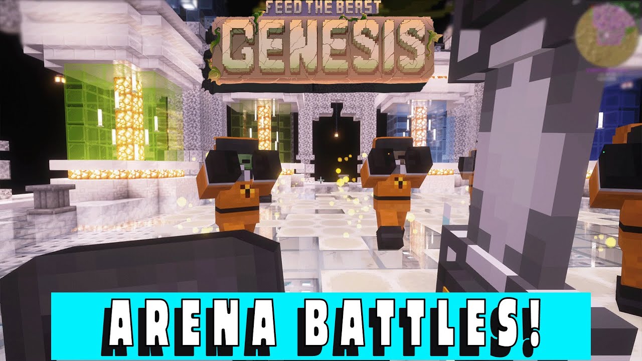 CAN WE DEFEAT THE ARENA BOSSES? - FTB GENESIS MINECRAFT EP:24 - YouTube