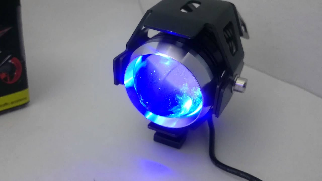Exploradora para moto Led - YouTube