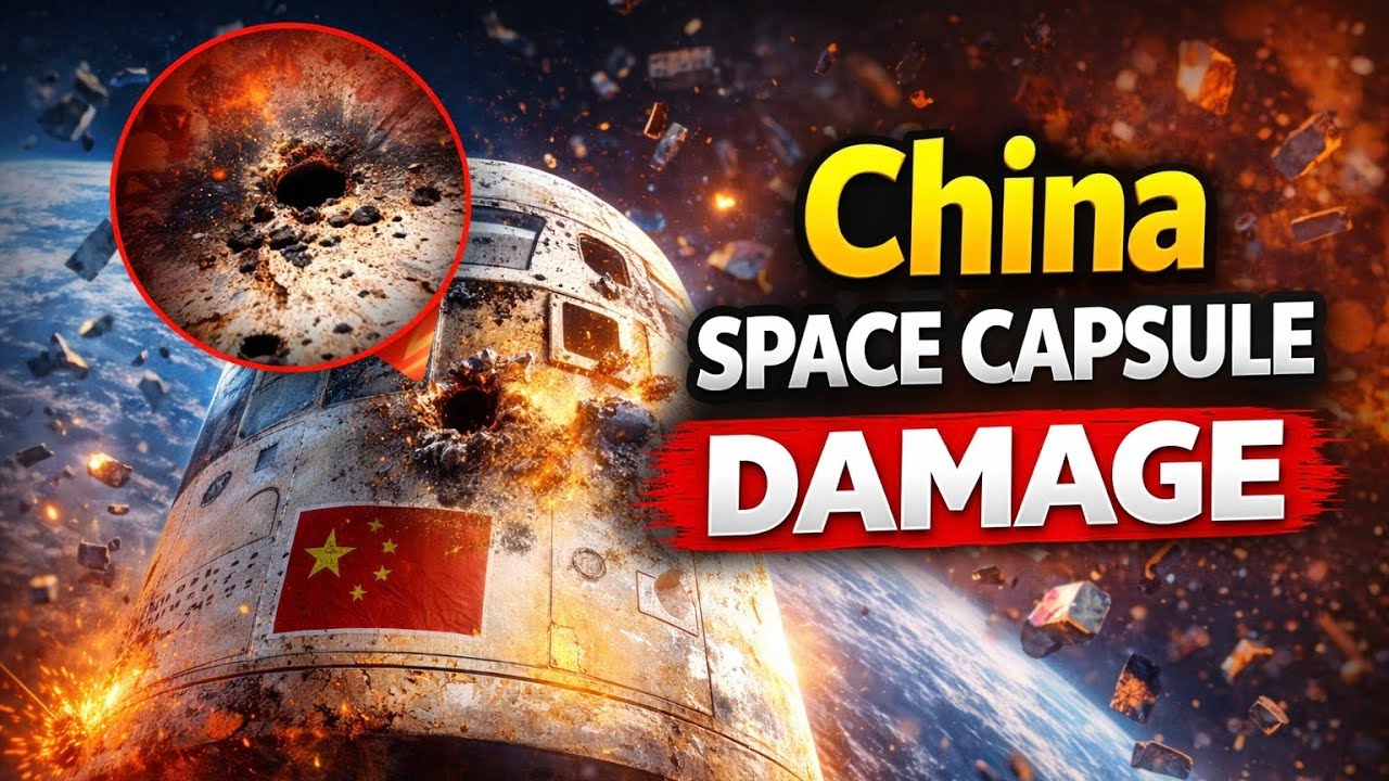THIS Almost Killed Astronauts | China Space Capsule Damage Explained ...