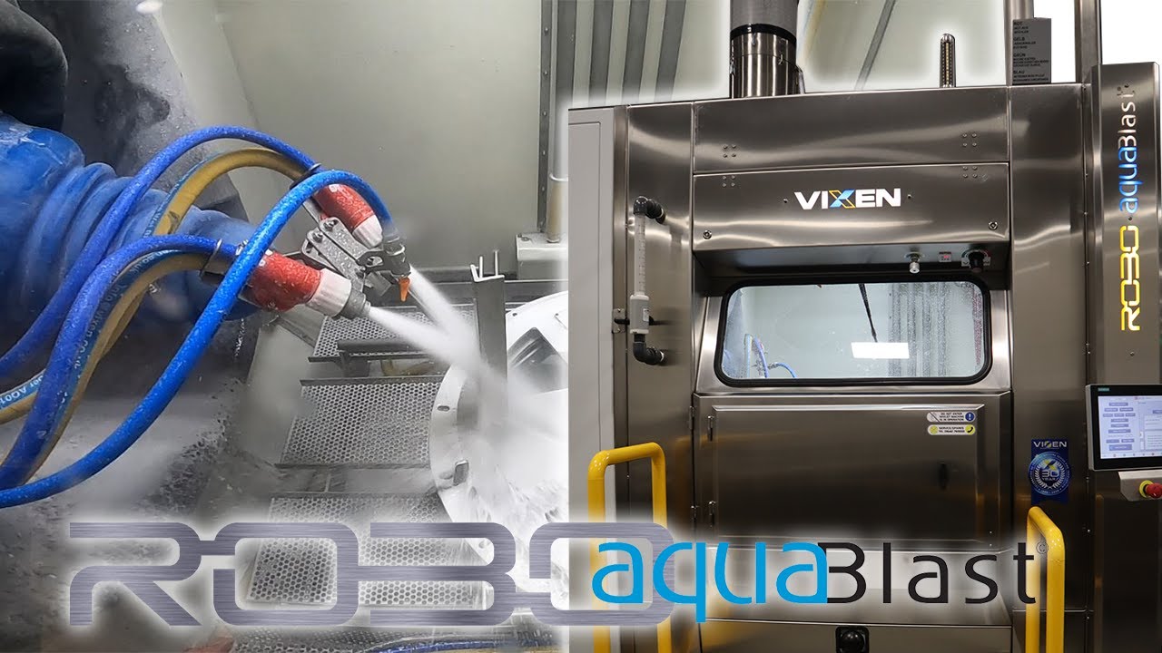 Automatic Wet Blasting Machine! - YouTube