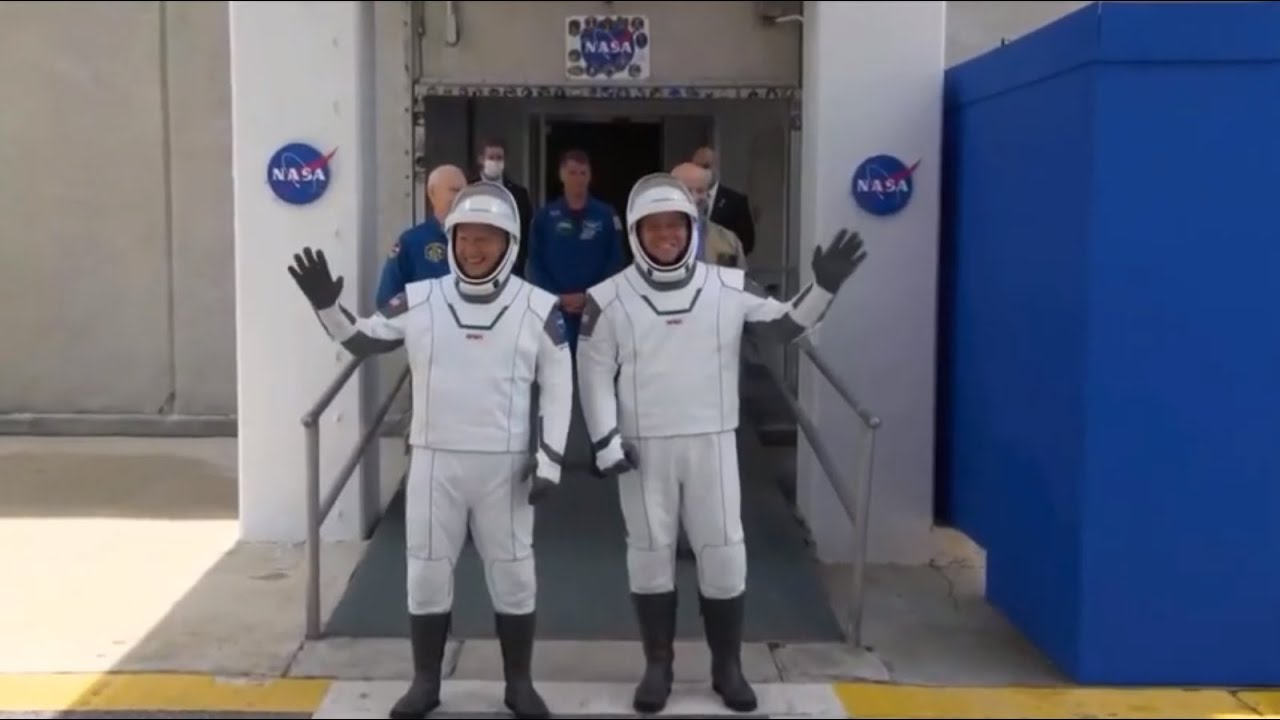 Spacex Crew Dragon Dm 2 Last Goodbye Before Launch Launchamerica