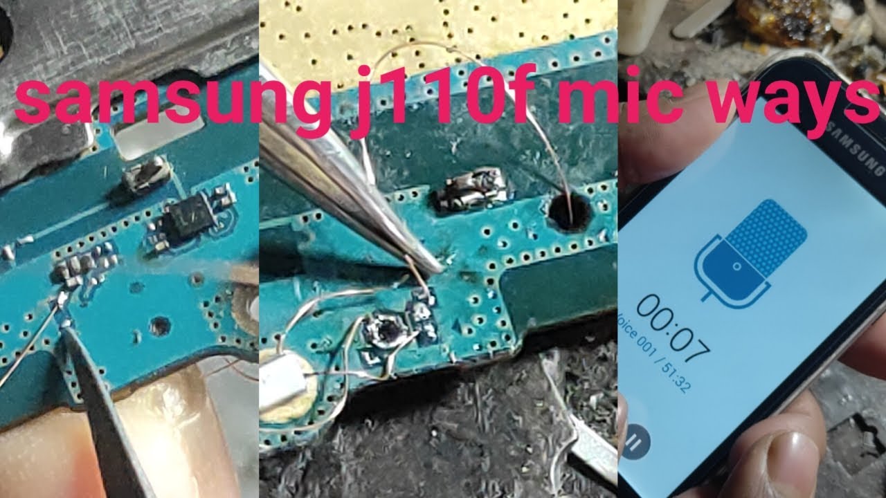 samsung j110f mic ways solution - YouTube