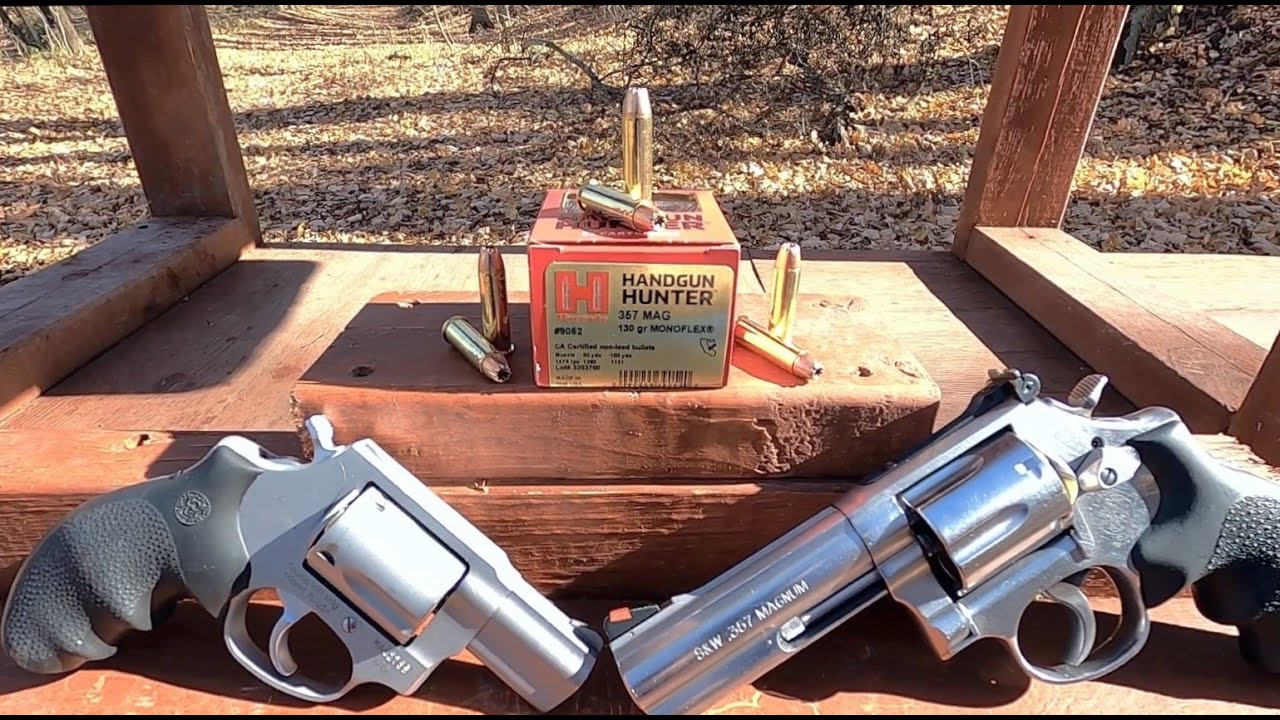 Hornady Handgun Hunter .357 Magnum Ballistic Test - YouTube