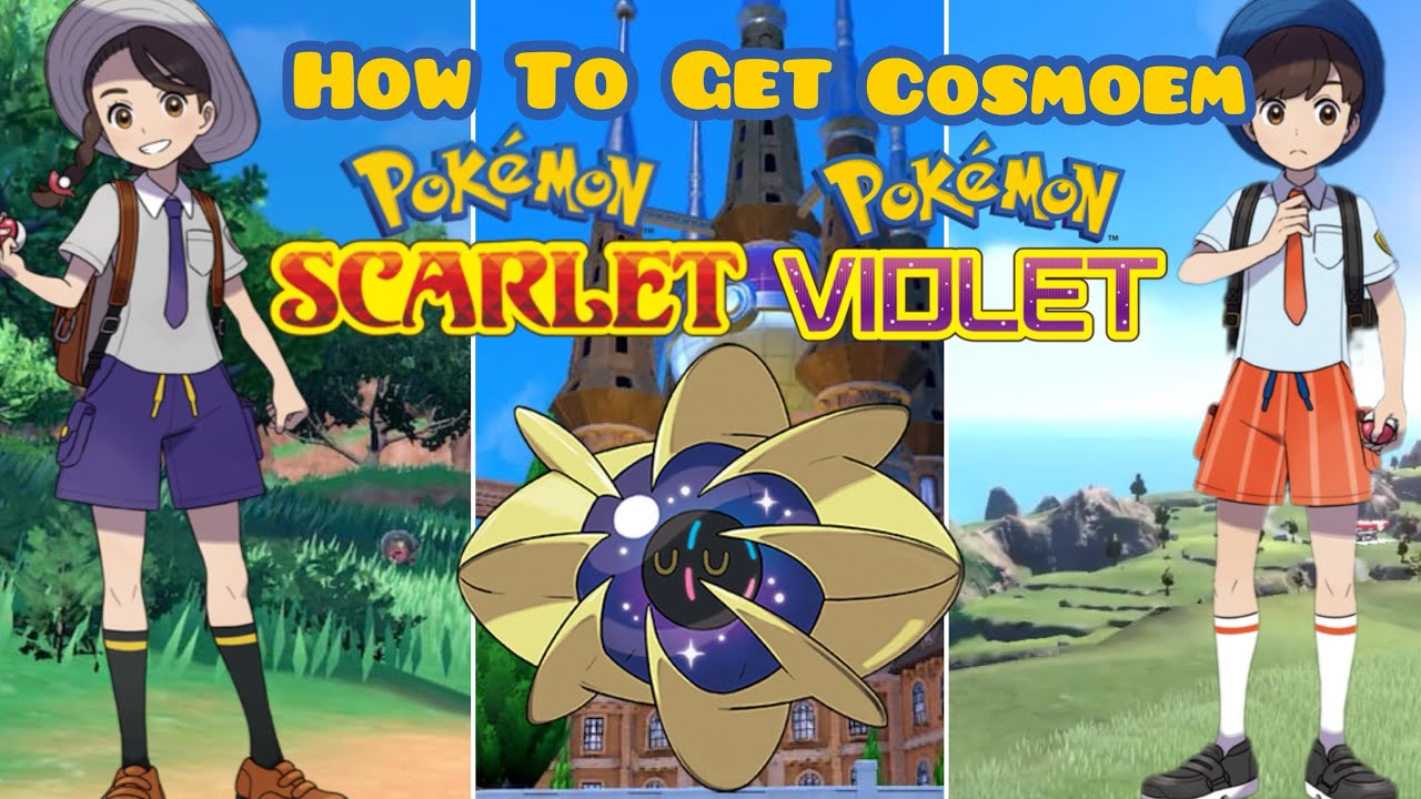 How To Get Cosmoem In Pokémon Scarlet And Violet - YouTube