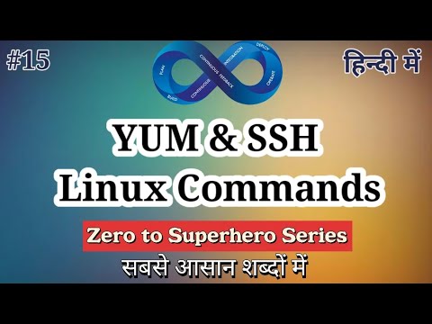 YUM and SSH server Commands Linux in hindi | Linux Tutorial for Beginner | Linux for Fresher # ...