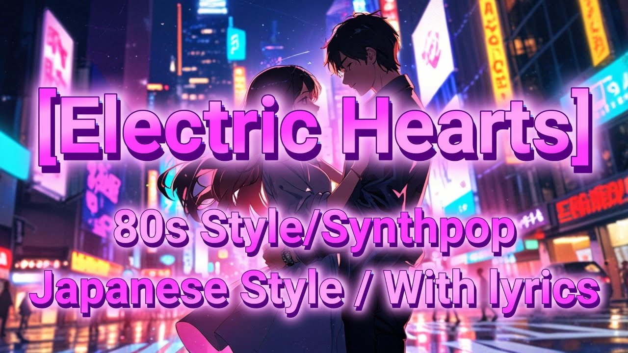 Electric Hearts] 80s Style/Synthpop/Japanese Style/With lyrics「シンセポップの ...