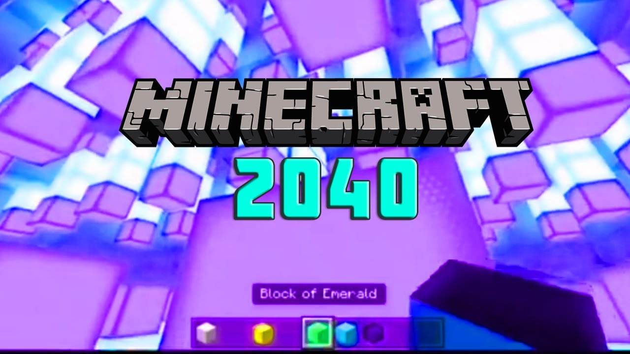 Minecraft 2040 😱😲😵 - YouTube