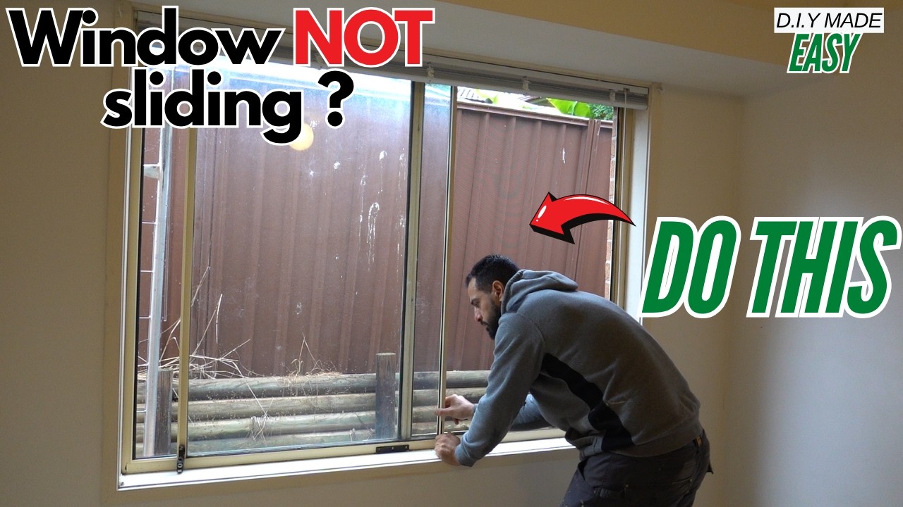 Make Your Sliding Window GLIDE LIKE NEW in Minutes - YouTube