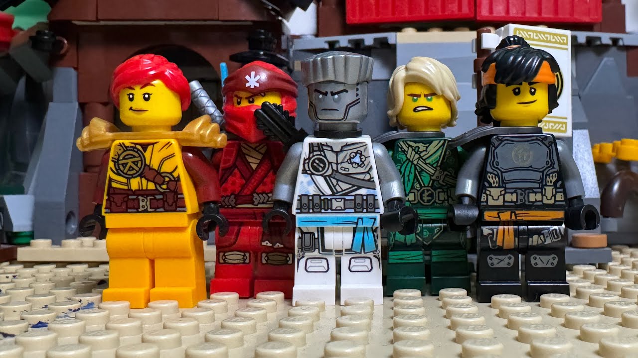 Lego Ninjago test animations - YouTube