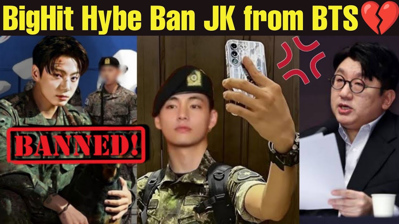 BigHit War with Jungkook 💔 Hybe Ban JK from BTS 😭 BTS Jungkook Ban Soon ...