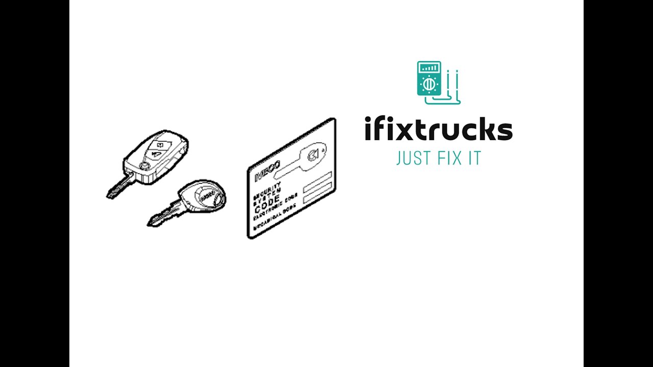 IVECO DAILY MY06-09 Key Storing - YouTube