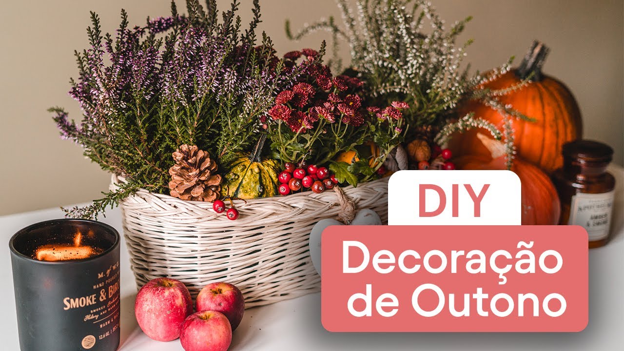 DIY DECORAÇÃO DE OUTONO | BIANO Portugal [Faz tu mesmo] - YouTube