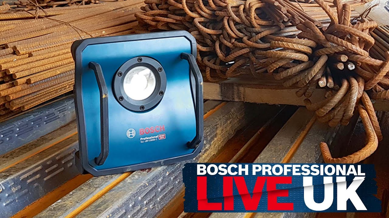 Our BEST HEATED WORKWEAR Yet! + Lighting 🔦 | Bosch Professional LIVE ...