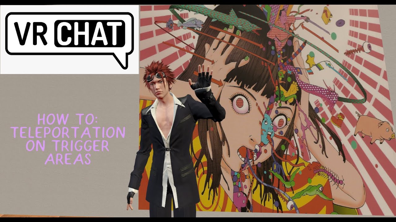#VRCHAT Teleportation on Trigger Area Tutorial | #VRCSDK3 #Udon - YouTube