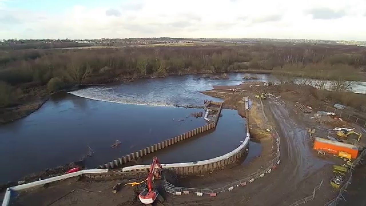 Kirkthorpe Hydro Construction - February Update - YouTube