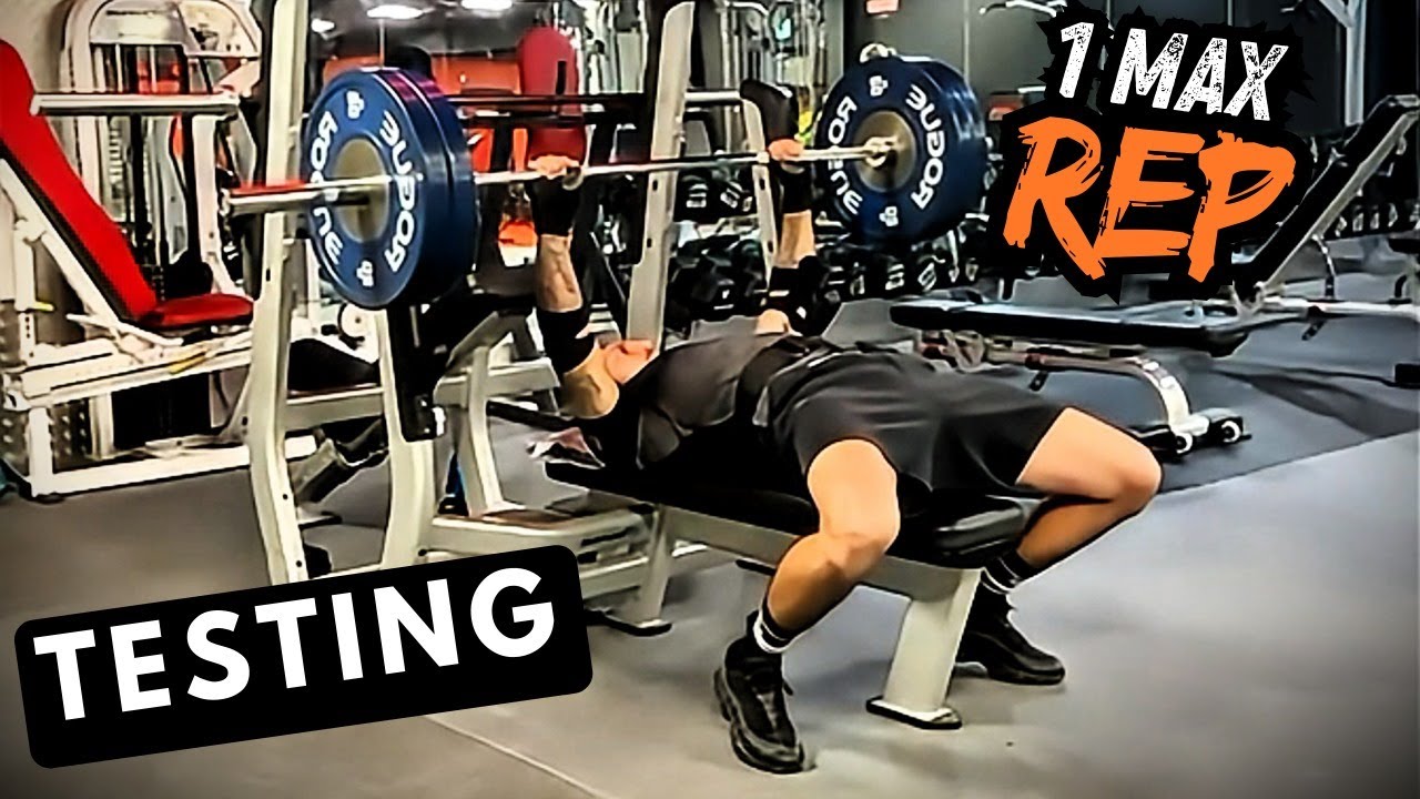 I Tested My One Max Rep Bench Press - YouTube