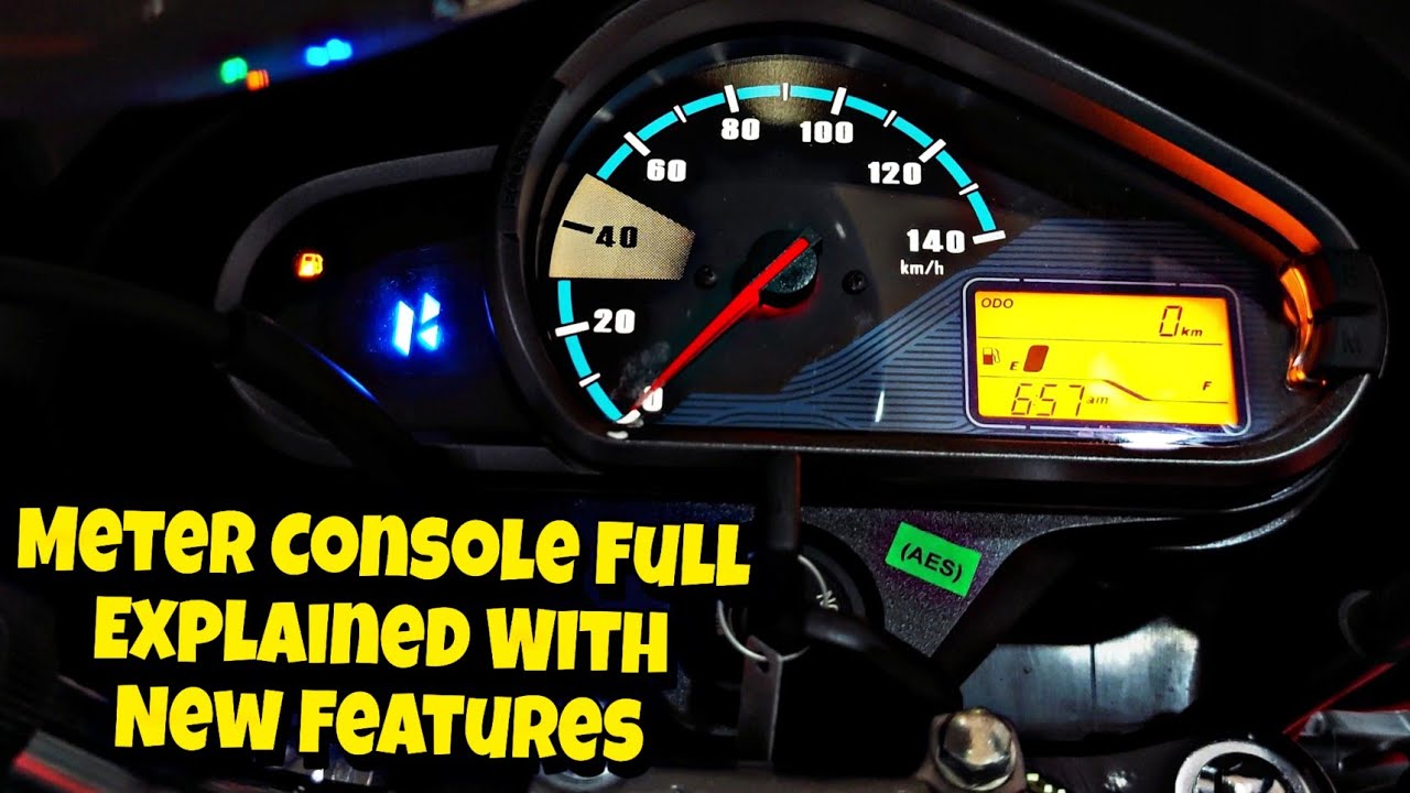 2022 Hero Super Splendor BS6 New Meter Console Full Explained | New ...