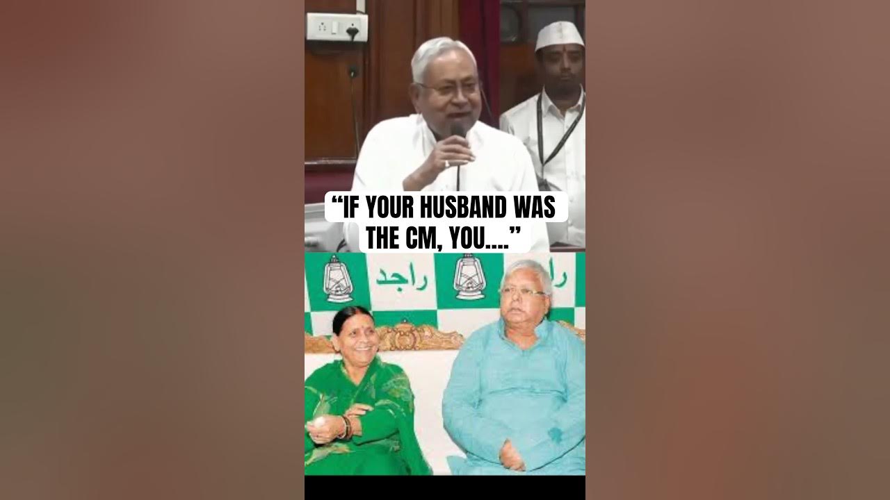 Nitish Kumar & Rabri Devi’s Ugly Spat In Bihar Assembly | When Lalu Prasad Yadav Was…” - YouTube