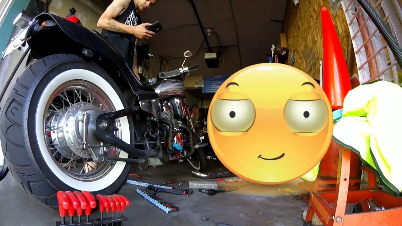 Exhaust Mod on Honda Shadow TUTORIAL | Distinct Lifestyle Filmz - YouTube