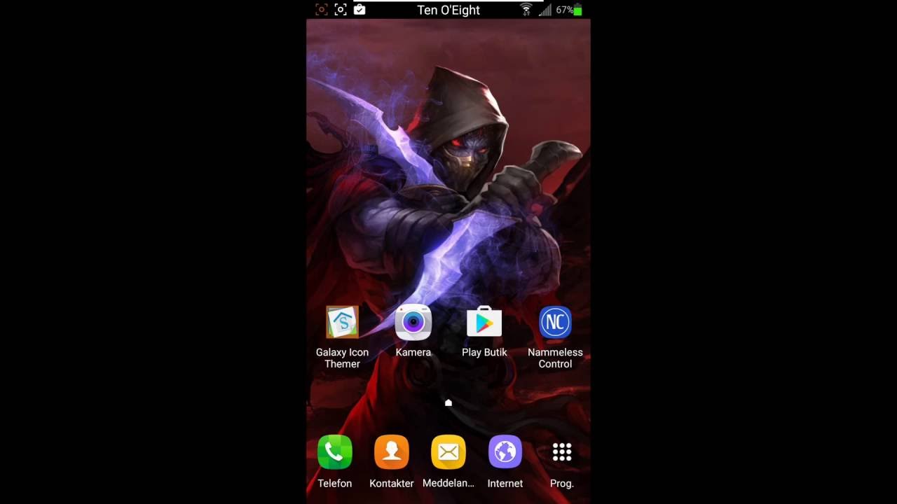 Samsung galaxy note 4 SM-N910F Nameless V4 rom review - YouTube