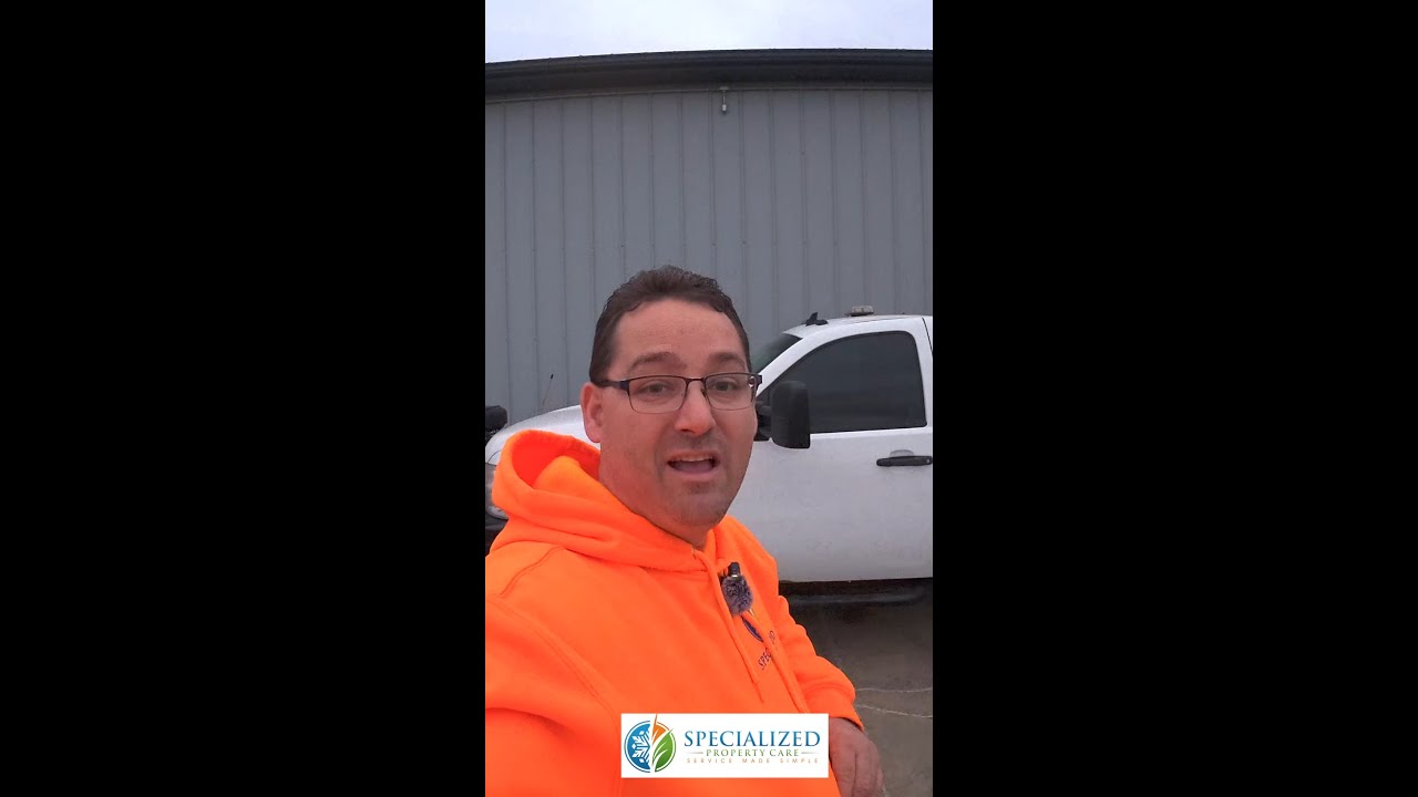 Say Goodbye to Snow Damage! SpecializedPropertyCare.com #shorts - YouTube