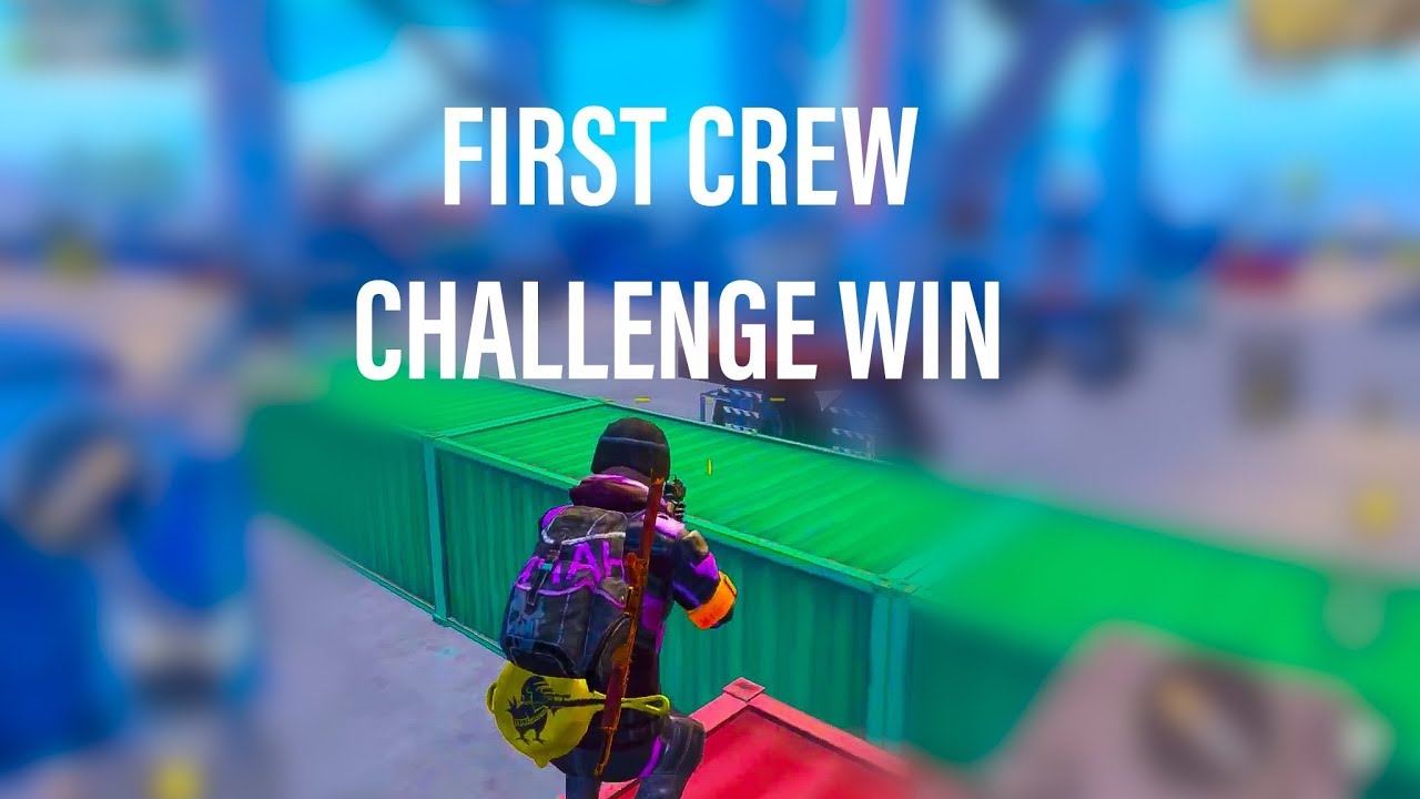 PUBG Mobile | First Crew Challenge - First Win - YouTube