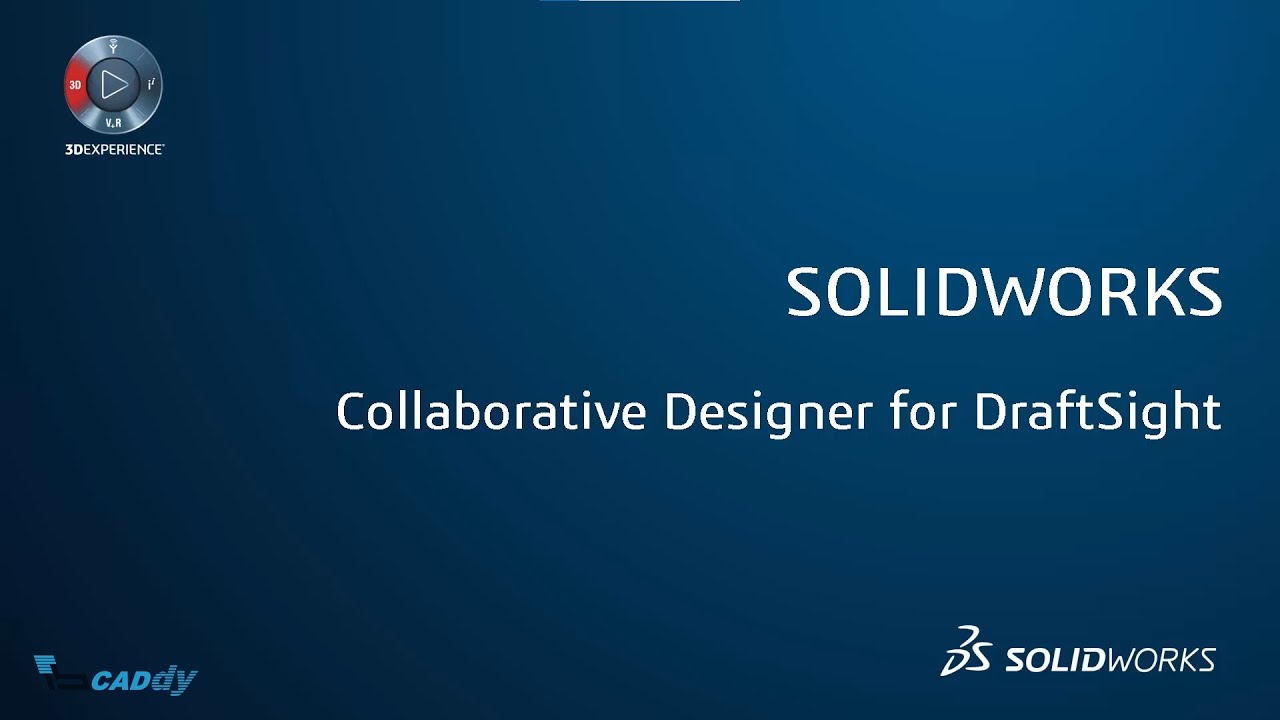 Collaborative Designer for DraftSight | 3DEXPERIENCE - YouTube