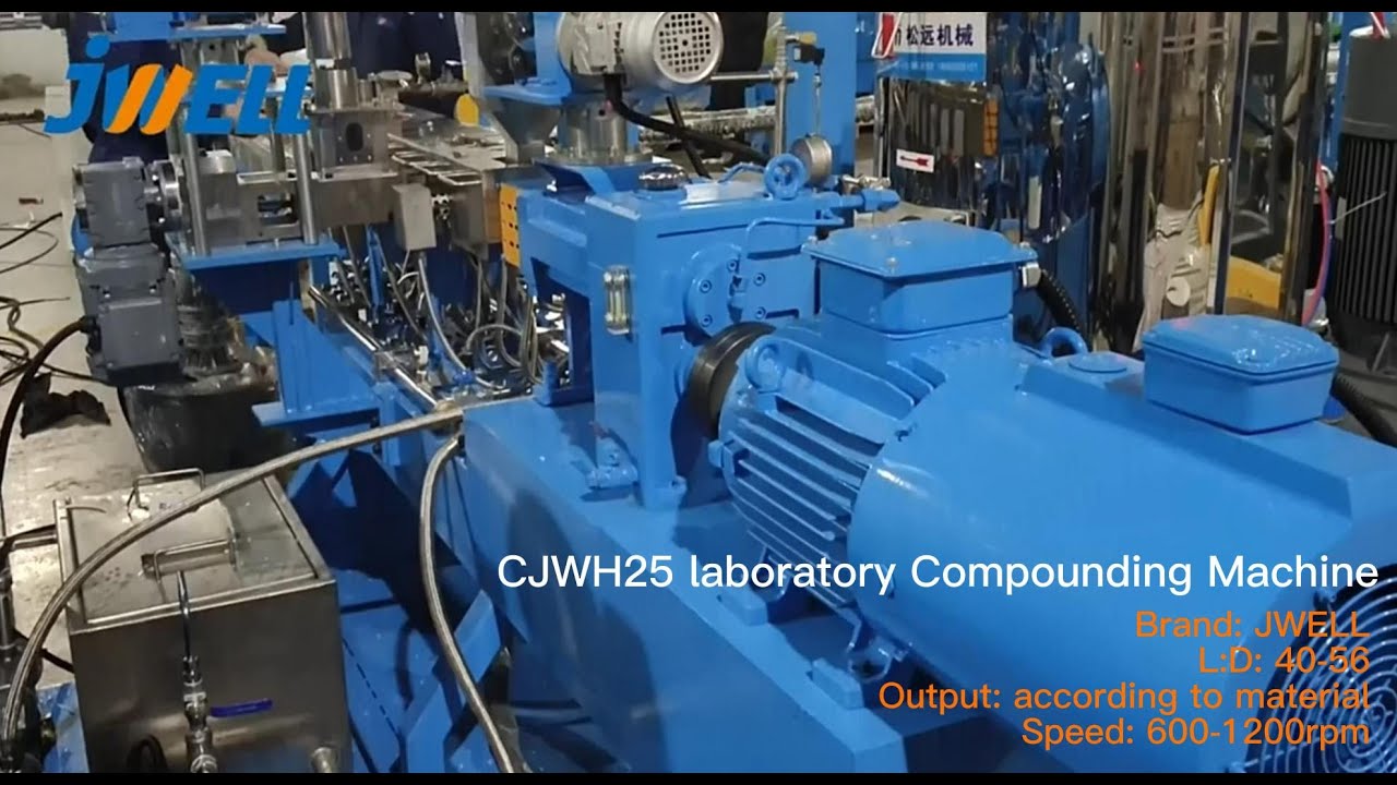 CJWH25 Biodegradable Plastic Laboratory Compounding Line (PPC, PABT ...