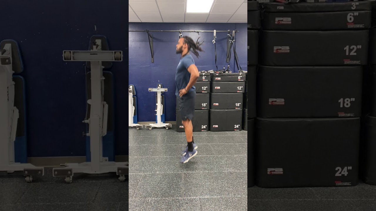 Double Leg Hop - YouTube