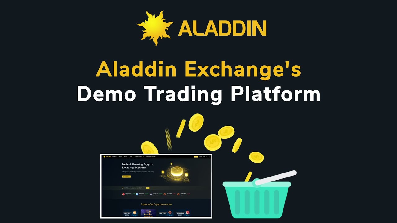 Aladdin Exchange's Demo Trading Platform - YouTube