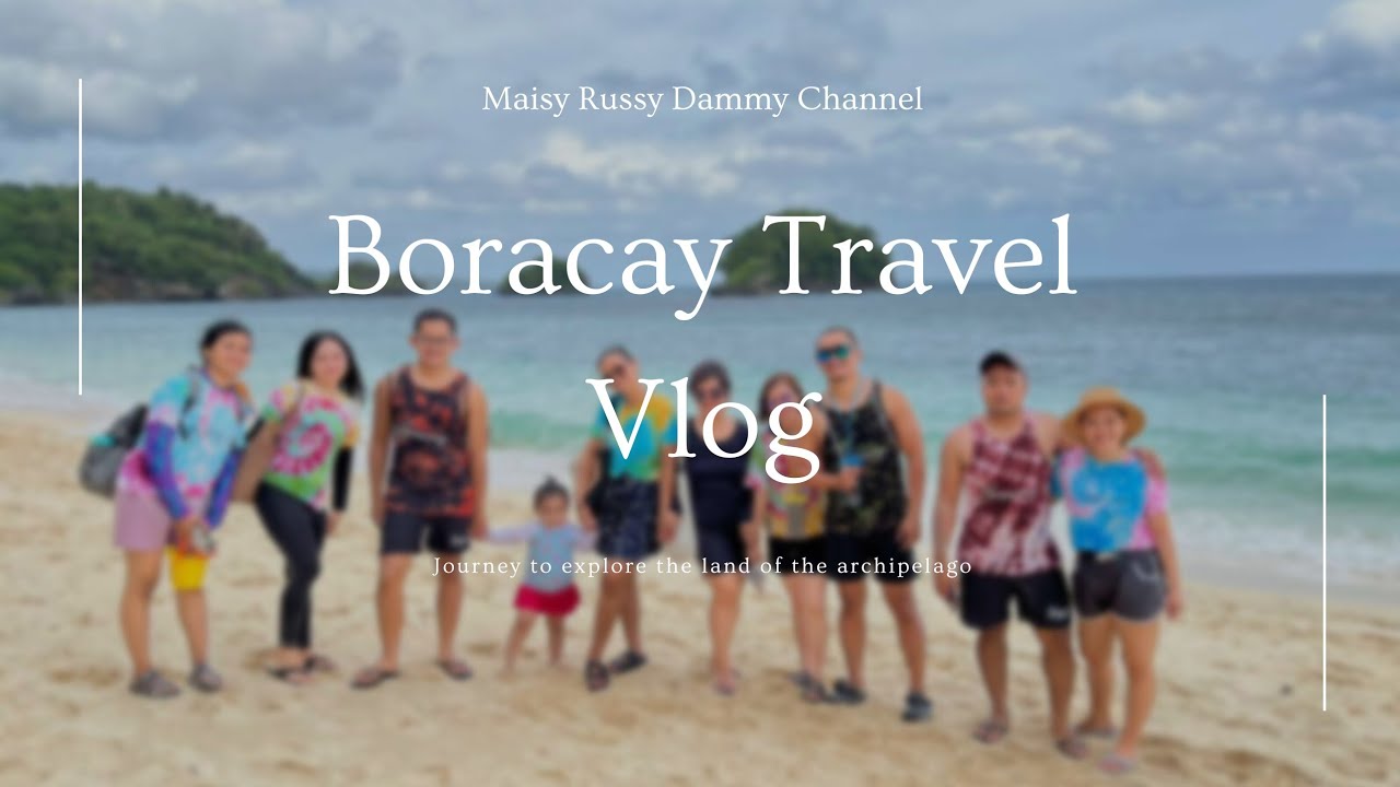 Family trip to Boracay | Mizzi Rusiana-Damian - YouTube