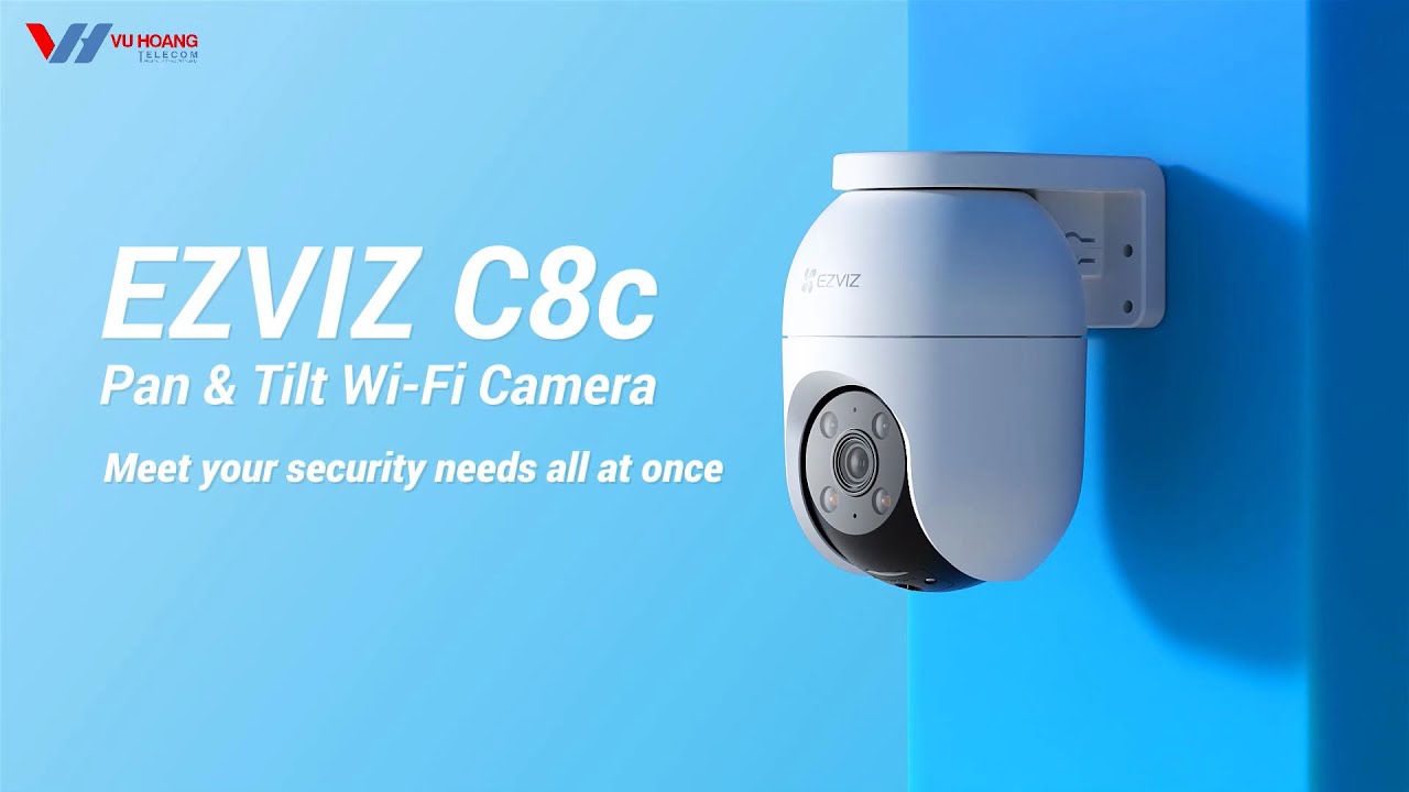 Review Camera WiFi EZVIZ C8C 2K+ và 3K quay quét 360 độ, hình ảnh sắc nét | Vuhoangtelecom ...