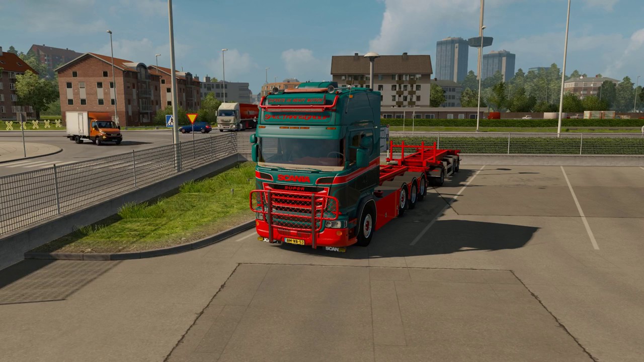 ETS 2 [1.30] Scania R730 SpecTrans Cruising - YouTube