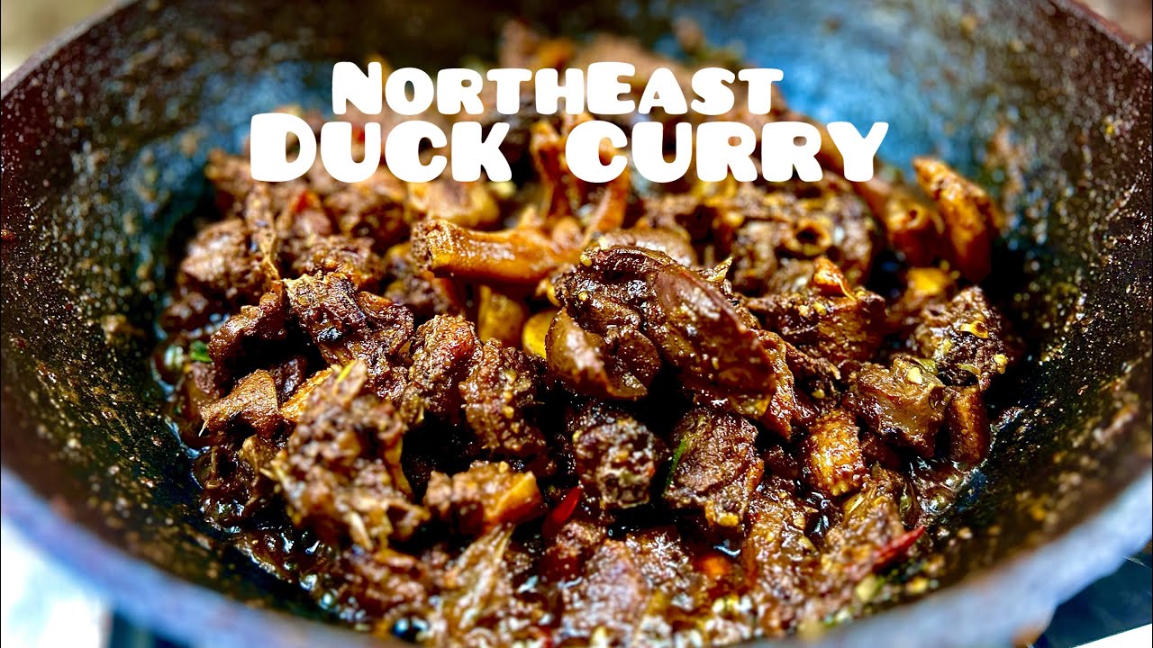 How to cook Duck Curry ||Cooking Duck Curry Northeast Manipur - YouTube