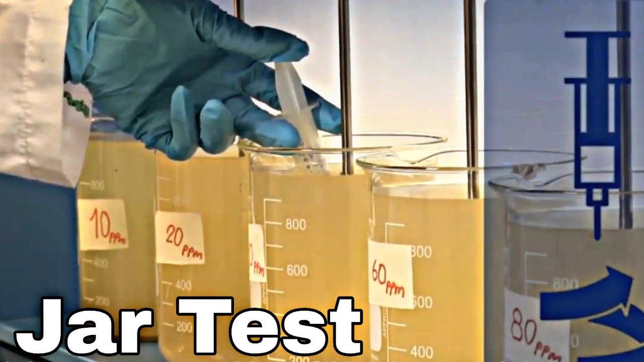 Jar Test experiment in Hindi ( Coagulation of Water ) - YouTube
