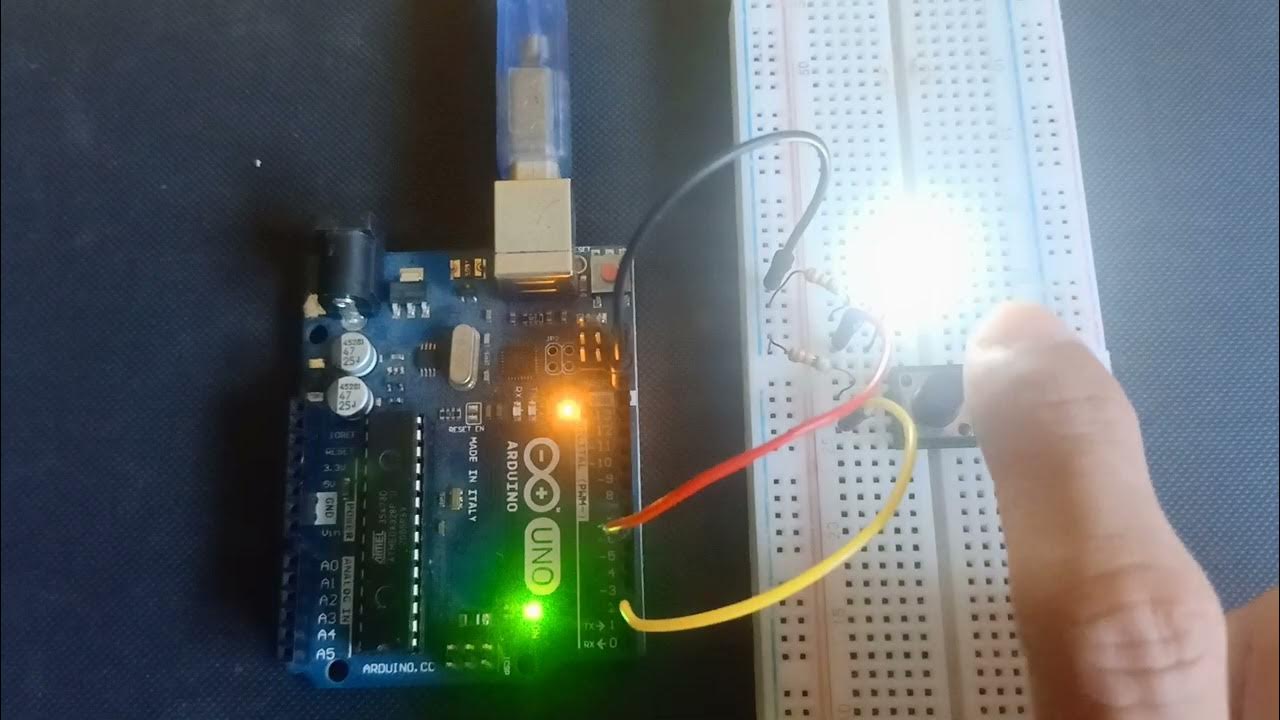 How to Use Button Control LED Brightness 3 Levels - YouTube
