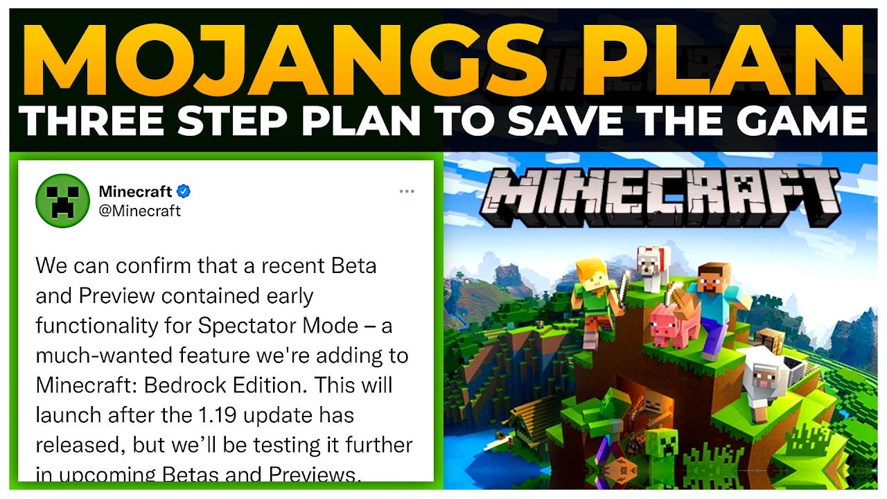 MOJANGS PLAN TO SAVE MINECRAFT! | Minecraft Update News & Information ...