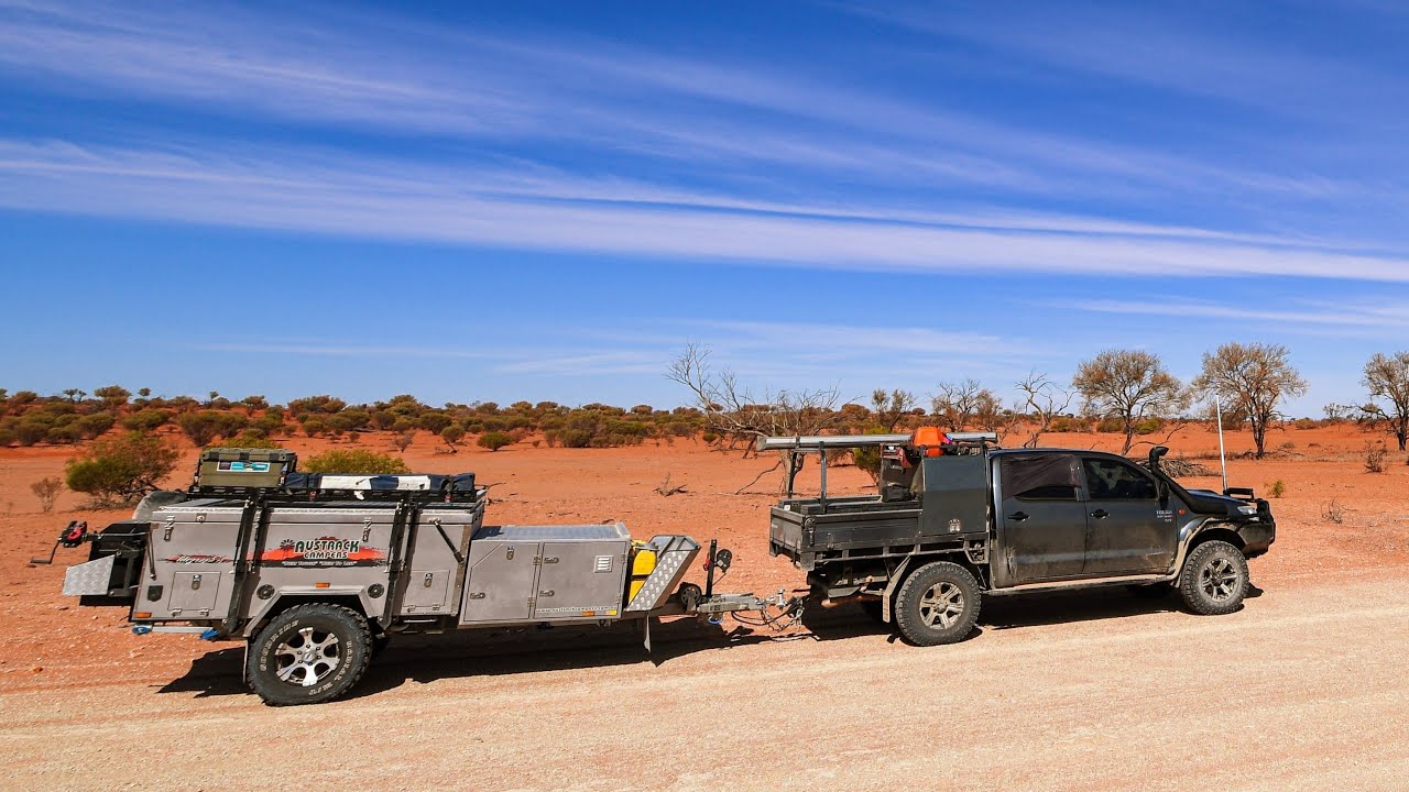 Outback Adventure part 1 - Strzelecki track and Cameron Corner - YouTube