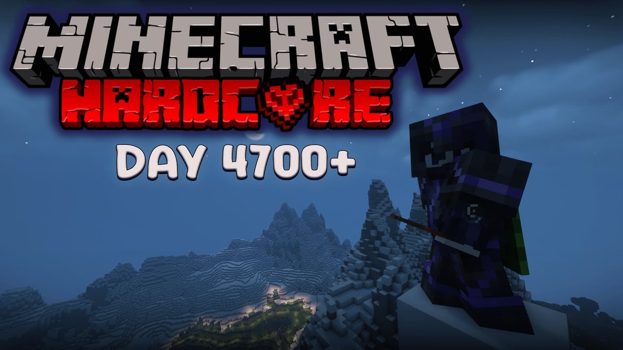 【MINECRAFT】HARDCORE 4700+ MC Days | 1100+ Hours IRL | !commands !hi ...