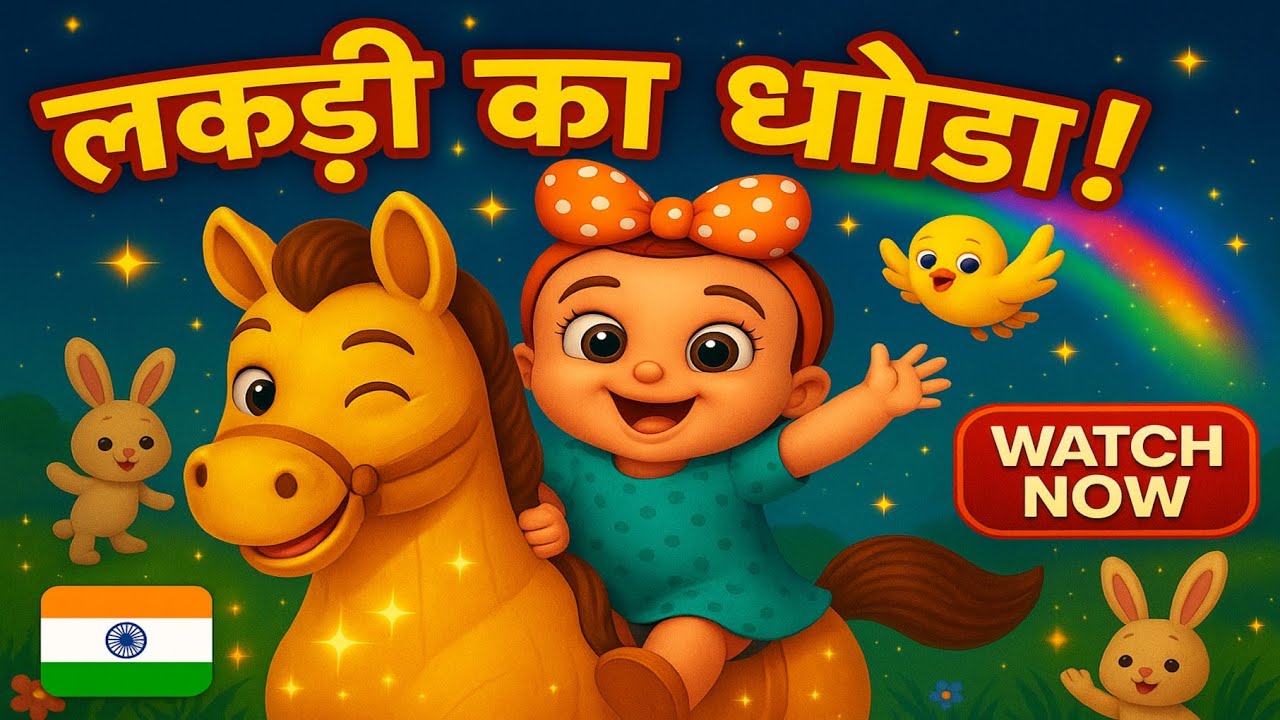 Lakri Ka Ghoda| लकड़ी का घोड़ा 🐴 Hello Baby’s Magical Ride – Hindi ...