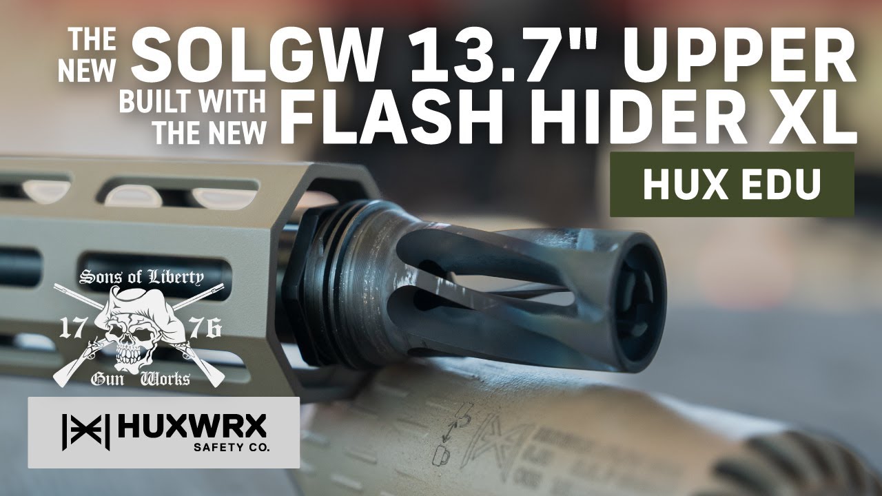 Sons of Liberty 13.7" Complete Upper Receiver Group paired with HUXWRX ...