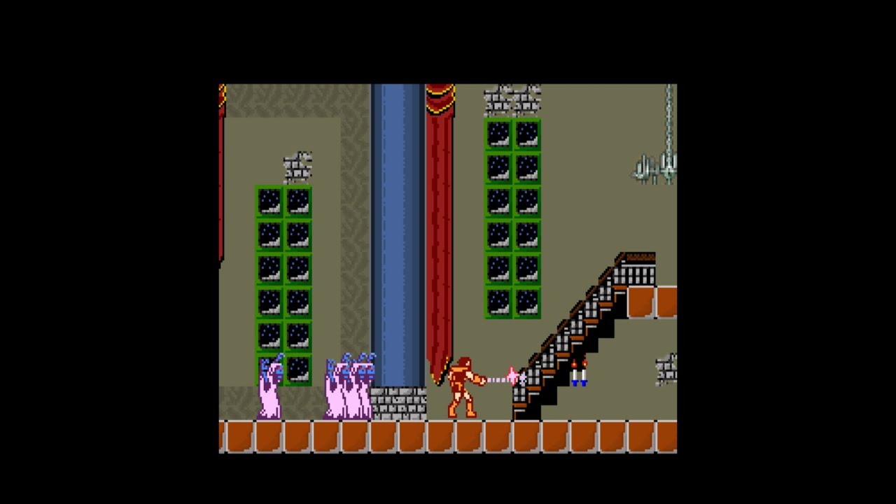 ATARI XL / XE =+ CASTLEVANIA VBXE += NEW W.I.P 2022 - YouTube